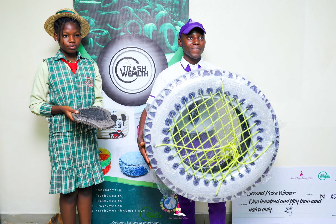Raising Recycling Heroes - Karis and Eleos Hand of Hope